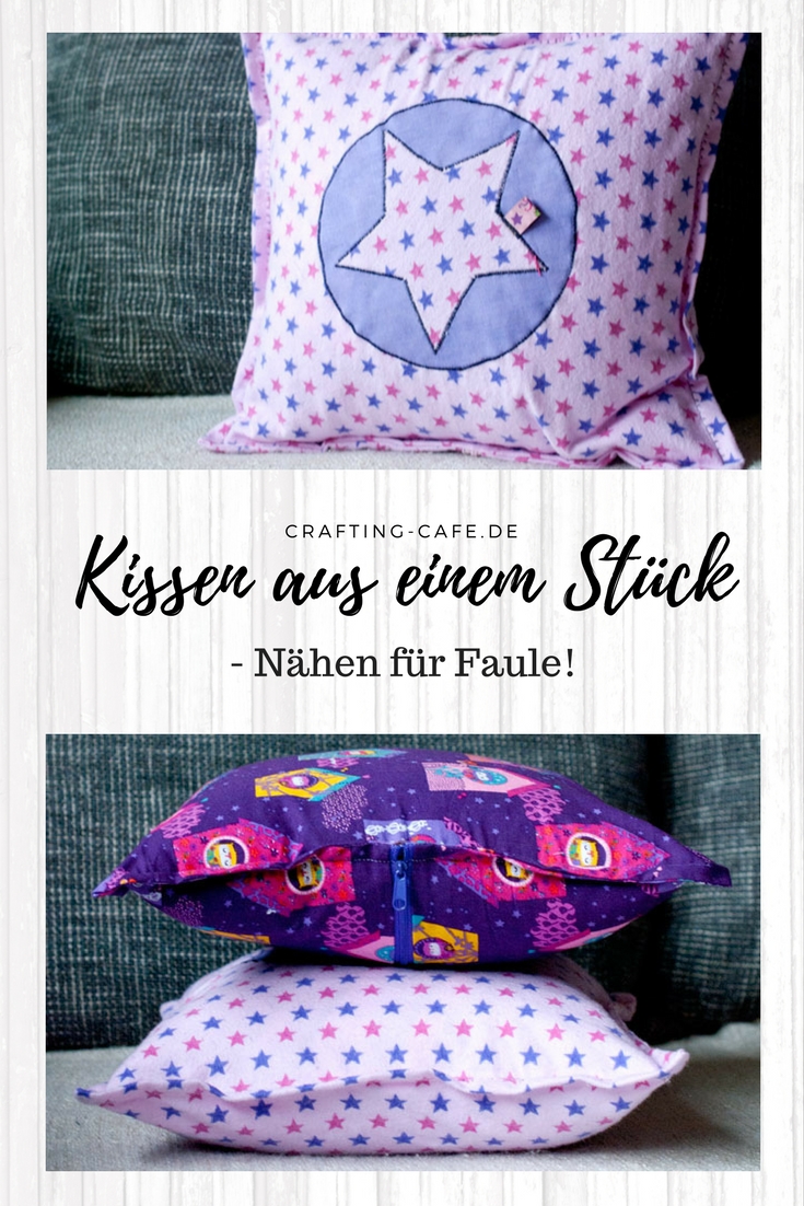 Kissen Mit Reiverschluss Nahen